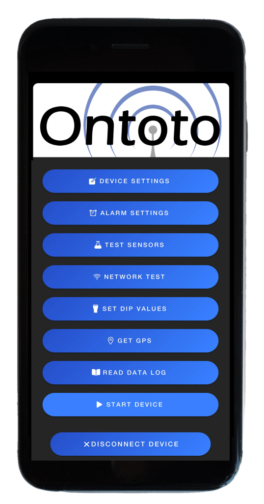 Data Management – Ontoto- Remote Telemetry Data Loggers