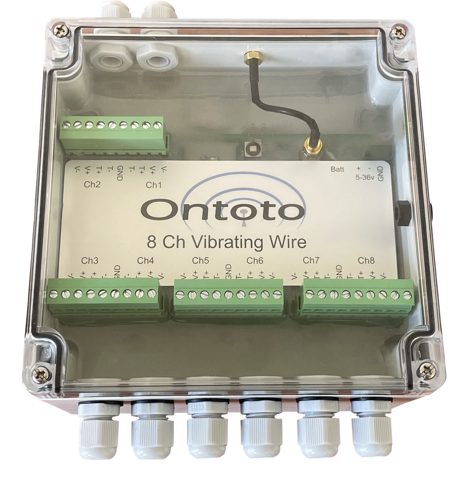 Ontoto Vibrating Wire IP68 Satellite – Ontoto- Remote Telemetry Data ...